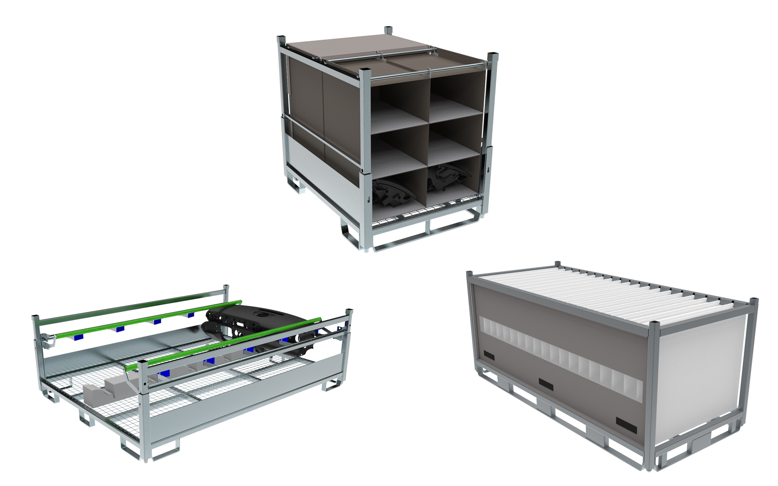 Metal pallets