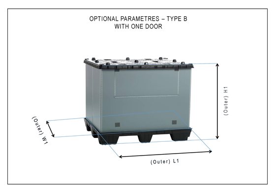 Alpha boxes - With thermoform pallet and lid