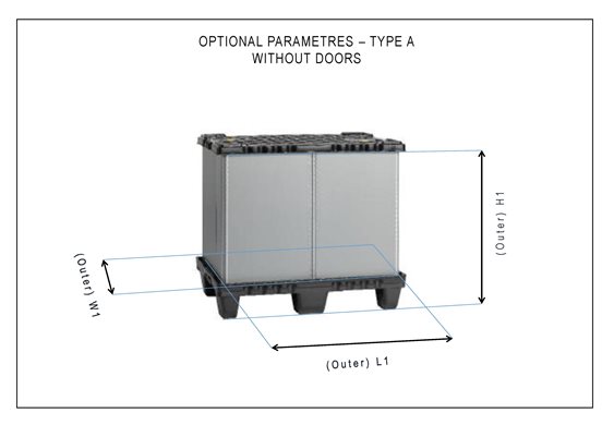 Alpha boxes - With thermoform pallet and lid
