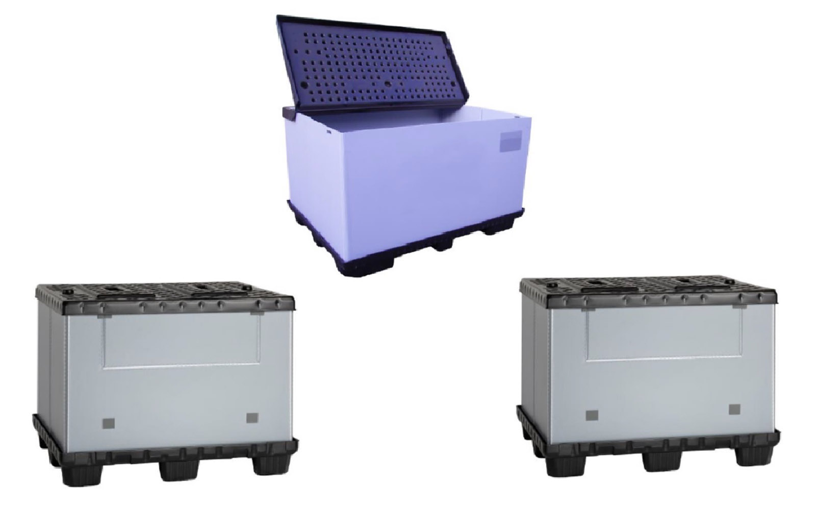 Beta boxes - With thermoform pallet and lid